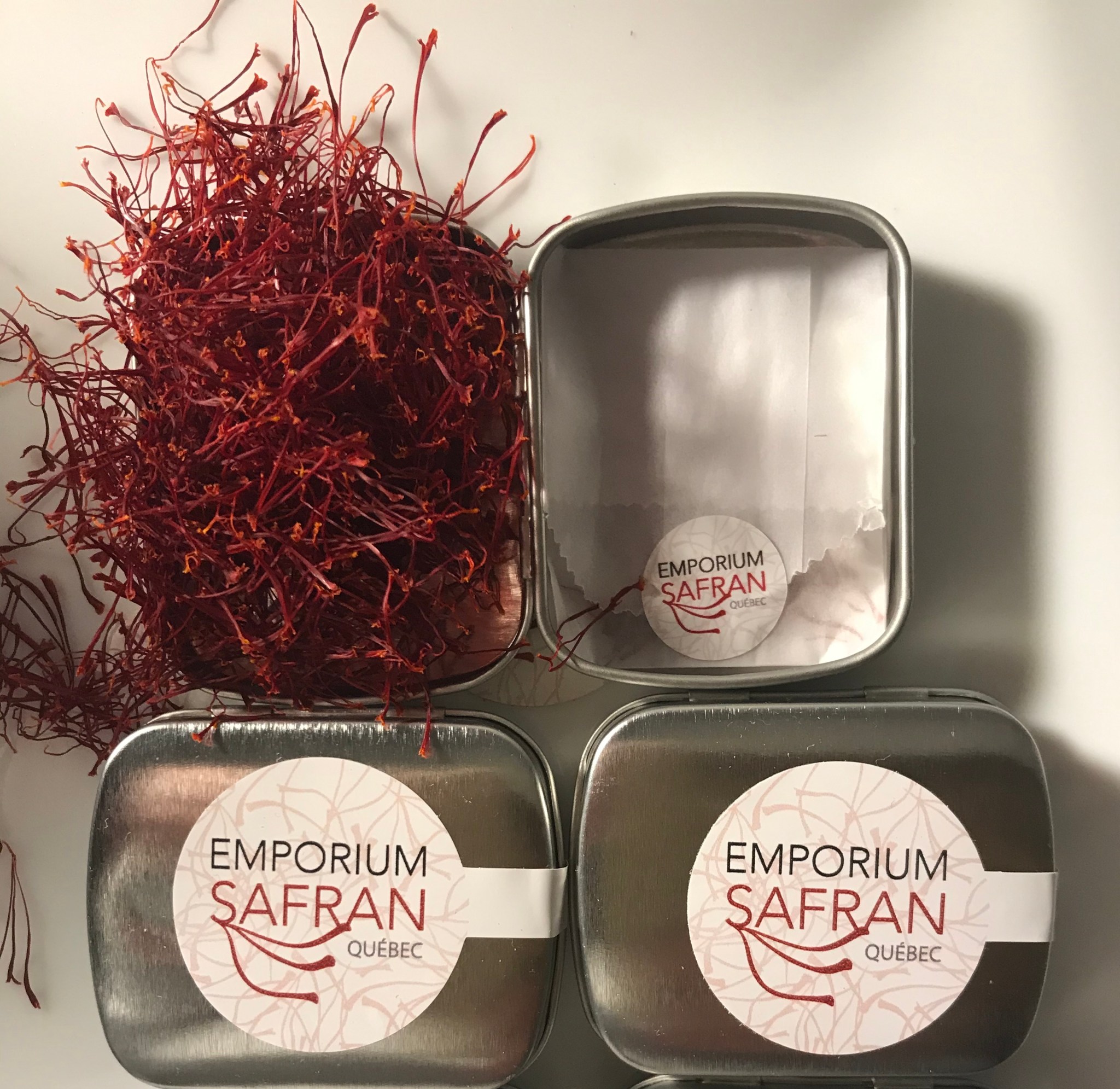 Safran pur québécois – 250 mg – Emporium Safran Québec